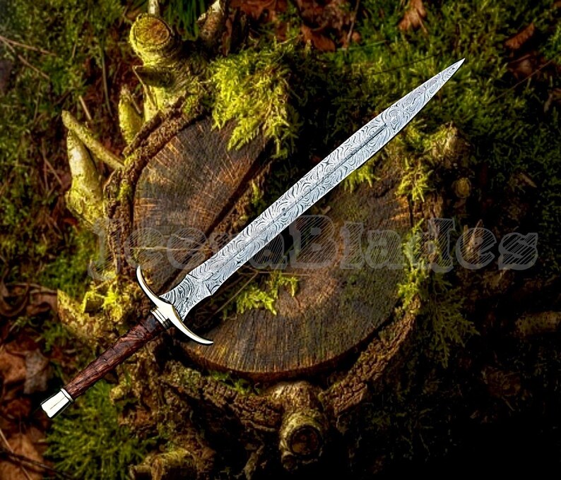 Viking Swords With Scabbard Beautiful Anniversary Gift for Him Leather ...