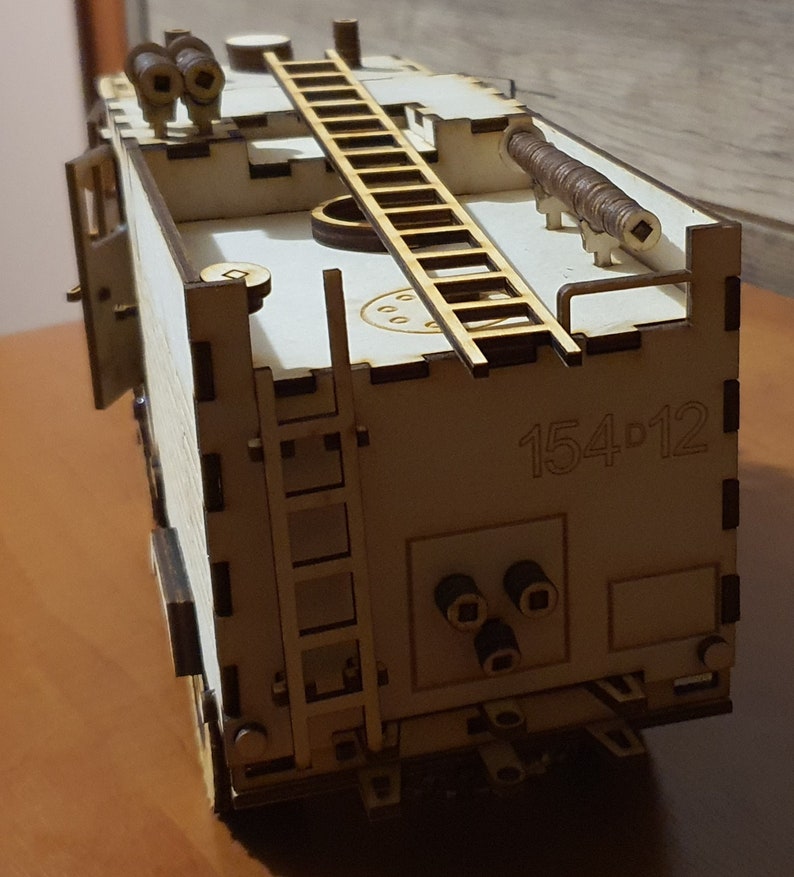 Star 244 CNC laser cutting toy fire truck 3D . Svg file, Gift for a ...