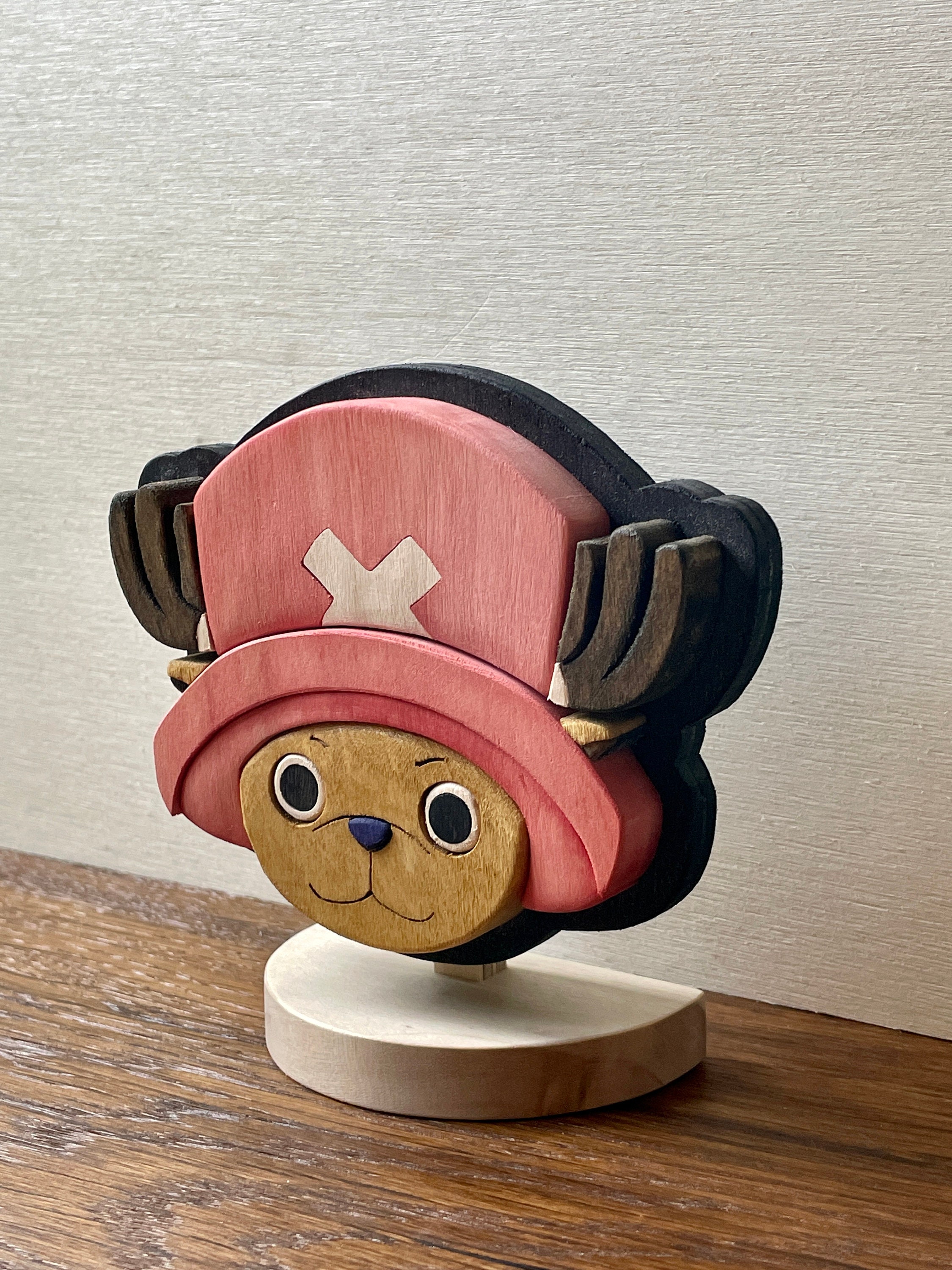 One Piece Emblem Tony Tony Chopper 3D Wooden - Etsy