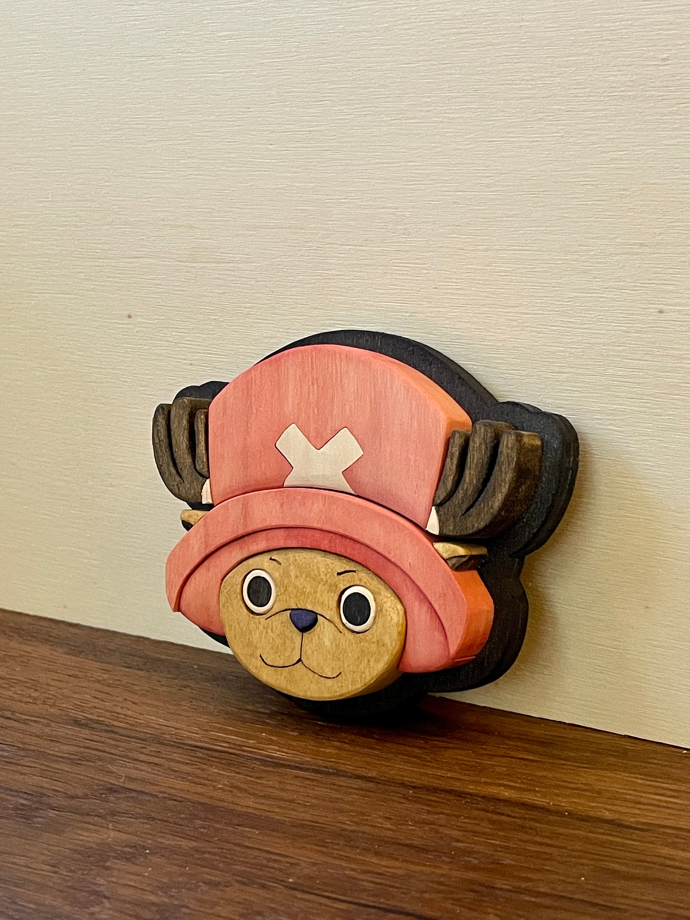 One Piece Emblem Tony Tony Chopper 3D Wooden - Etsy