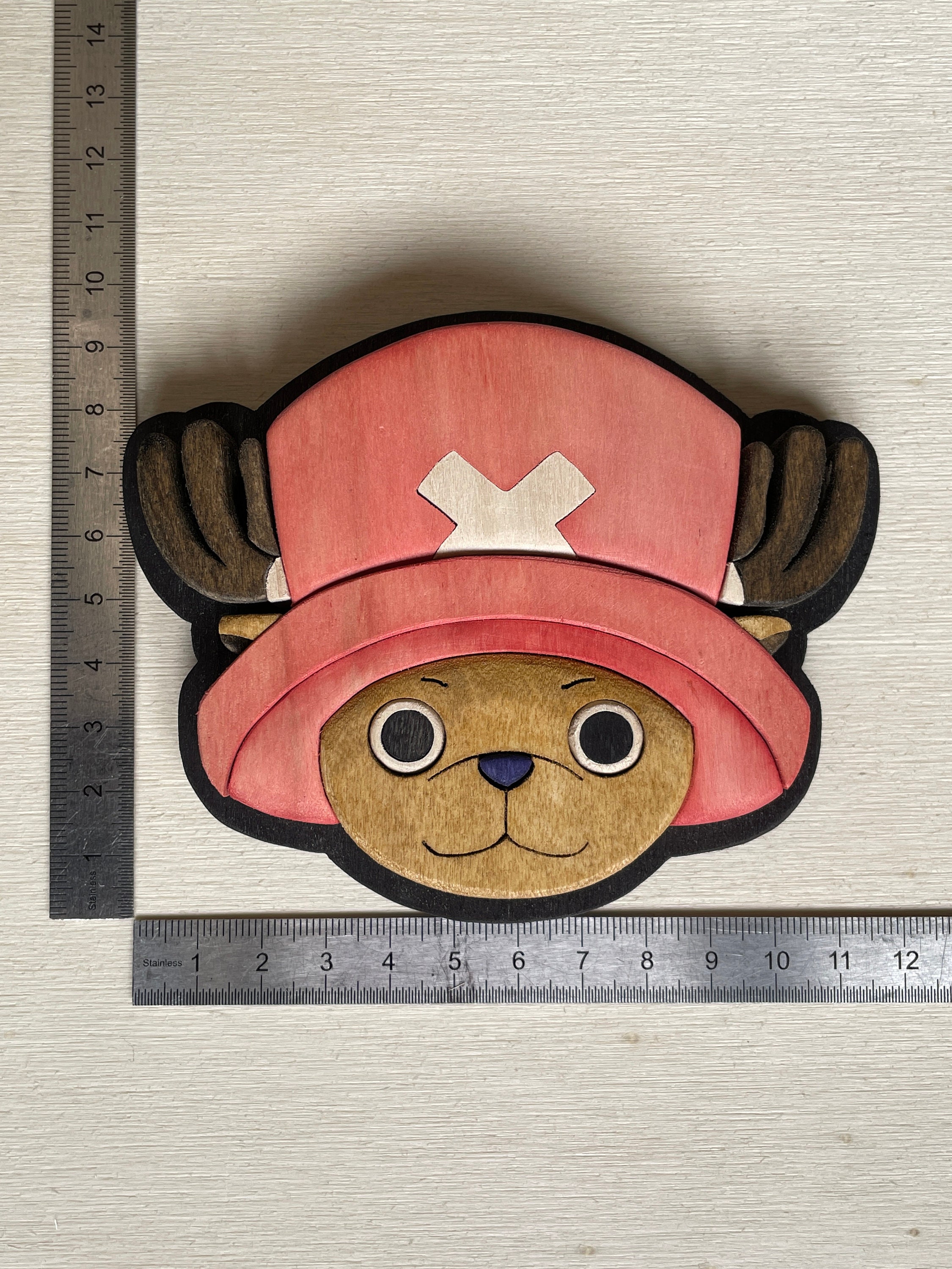 One Piece Emblem Tony Tony Chopper 3D Wooden - Etsy