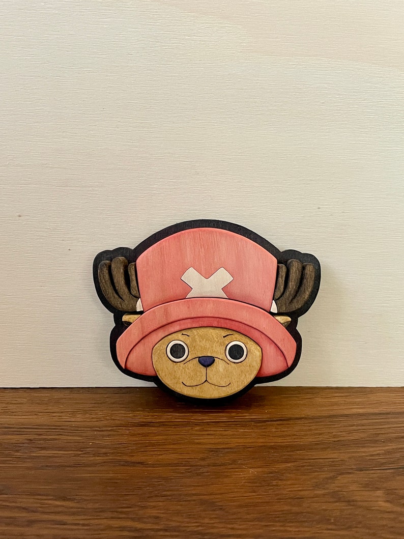 One Piece Emblem Tony Tony Chopper 3D Wooden - Etsy