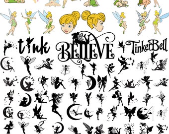 Tinkerbell Cut Files - Etsy