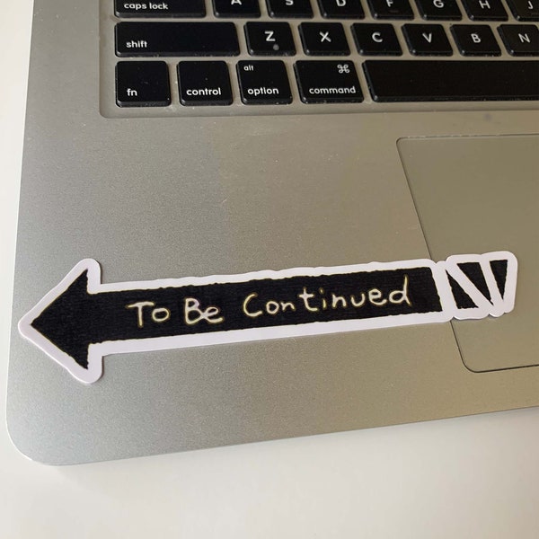To Be Continued Jojo - Etsy