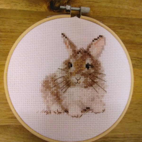 Rabbit Cross Stitch - Etsy UK