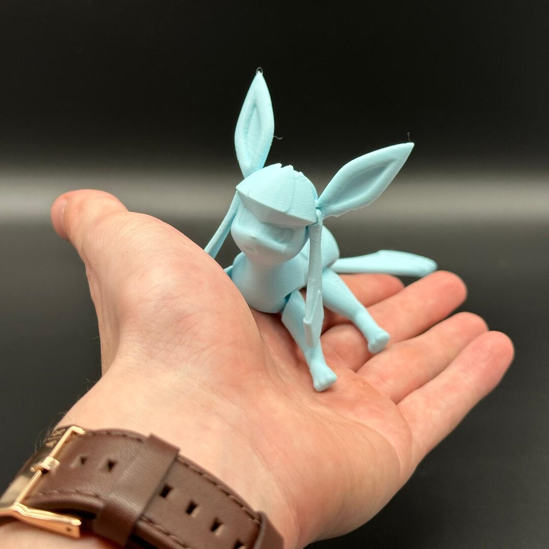 Pokemon Fidget Toy Glaceon Eevee 3D Printing Birthday Gift - Etsy