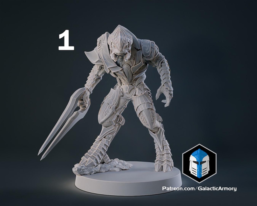 Halo Arbiter Miniatures | Tabletop | Sci-fi Wargaming Figures - Etsy