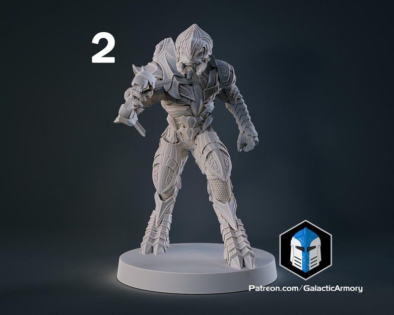 Halo Arbiter Miniatures | Tabletop | Sci-fi Wargaming Figures - Etsy