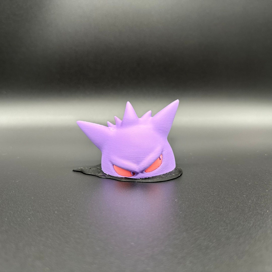 Watching Gengar Figure, Pokemon Gengar, 3D Printing, Birthday Gift ...