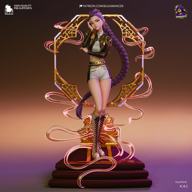 Kpop demon hunters figurines - Etsy Polska