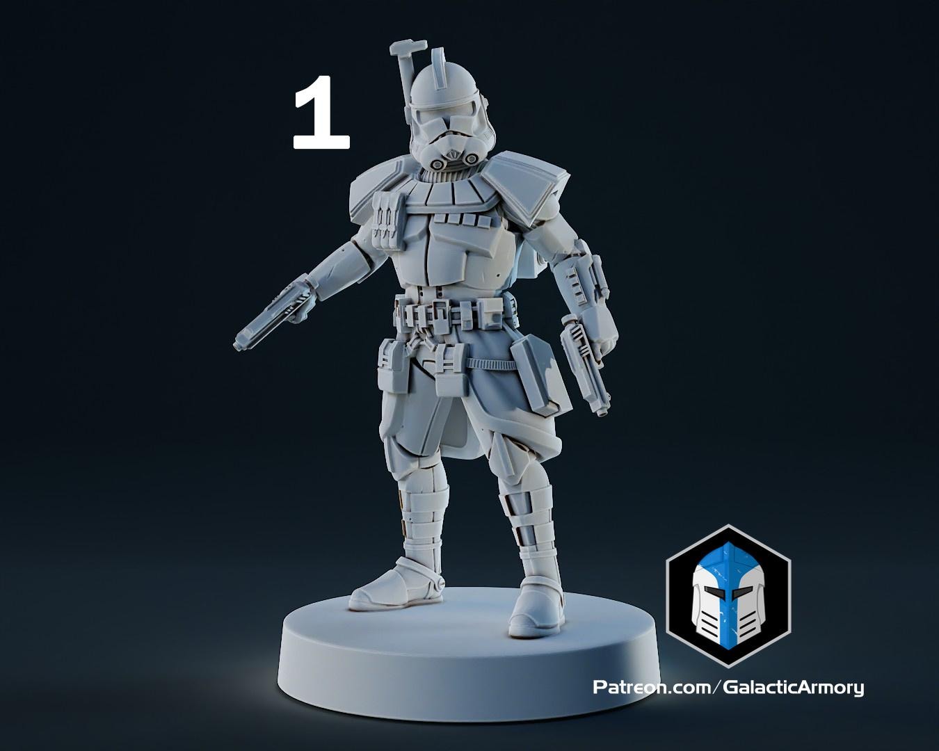 Star Wars Legion / Shatterpoint ARC Trooper Miniatures | Tabletop | Sci ...