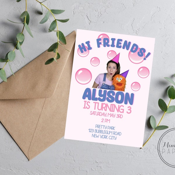 Miss Rachel Birthday Card - Etsy Canada