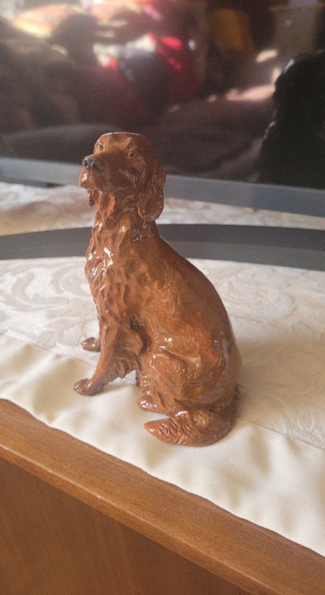 Irish Red Setter Ornament| Dog| Statue - Etsy