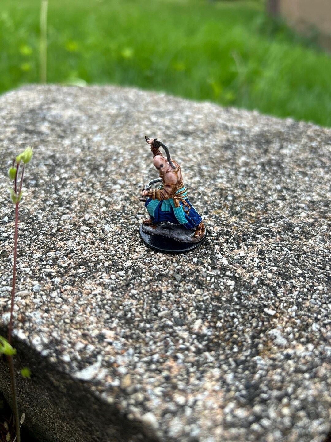 Human Monk | Dungeons and Dragons | Miniature | 25 Mm Scale | Hand ...