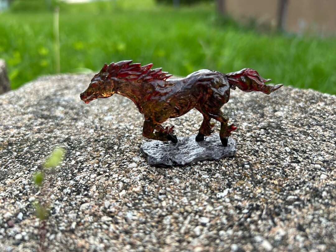 Nightmare | Dungeons and Dragons | Miniature | 25 Mm Scale | Hand ...