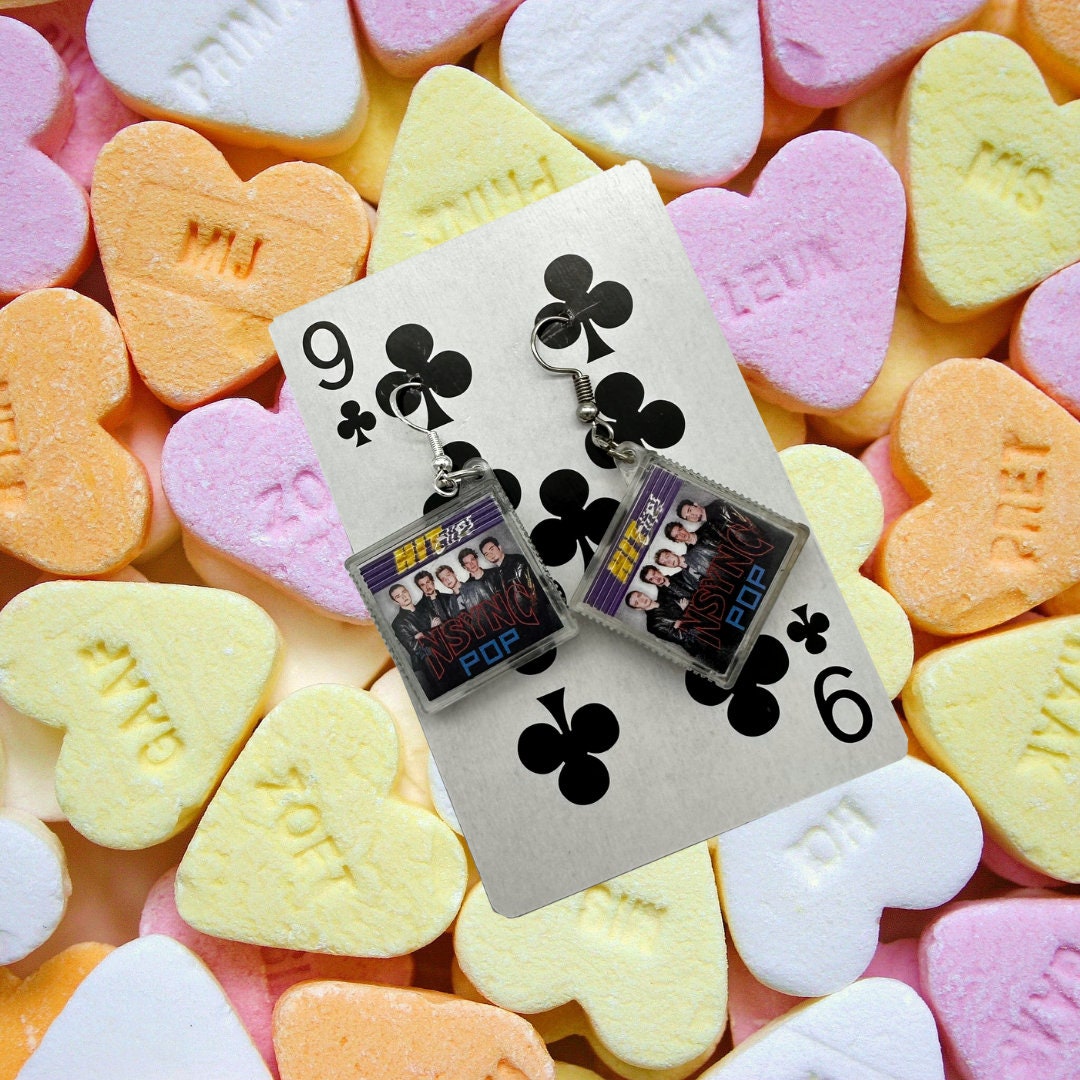 Hit Clip Earrings NSYNC Justin Timberlake Hit Clips 90's Statement ...