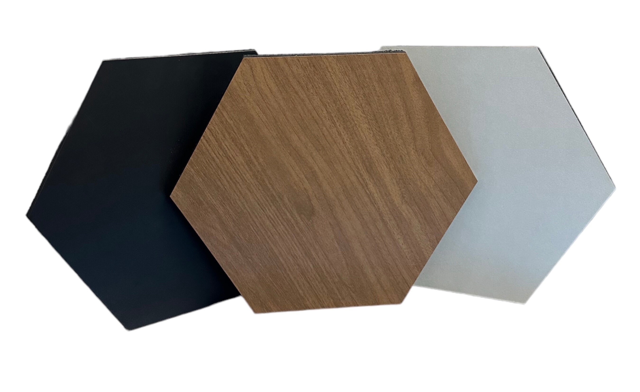 Hexagon Felt Wood Acoustic Panel for Sound Absorption and Sound ...