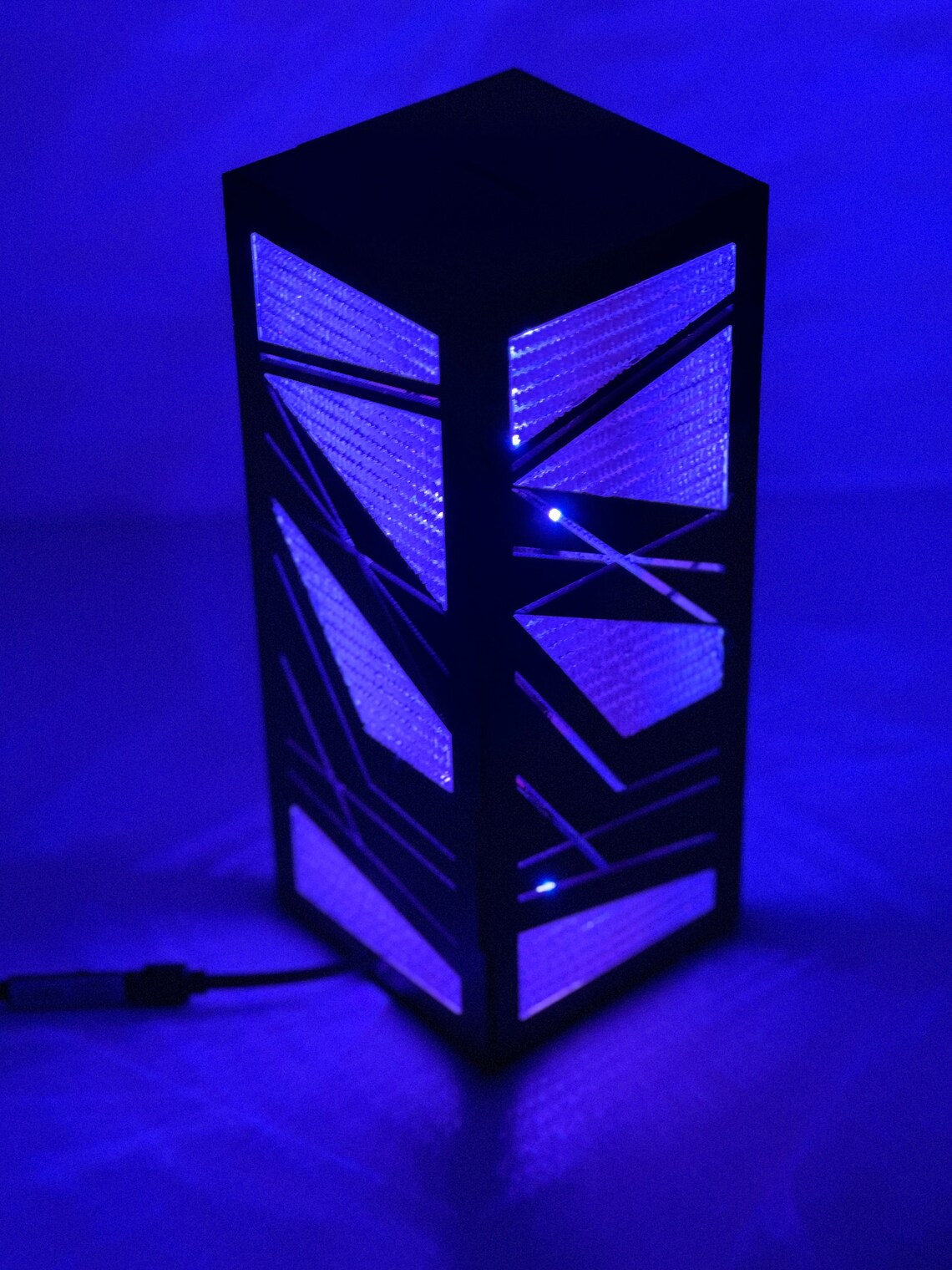 Gamer Binary Code Lamp-lantern Gift Gamer Room-numbers Matrix Lamp-desk ...