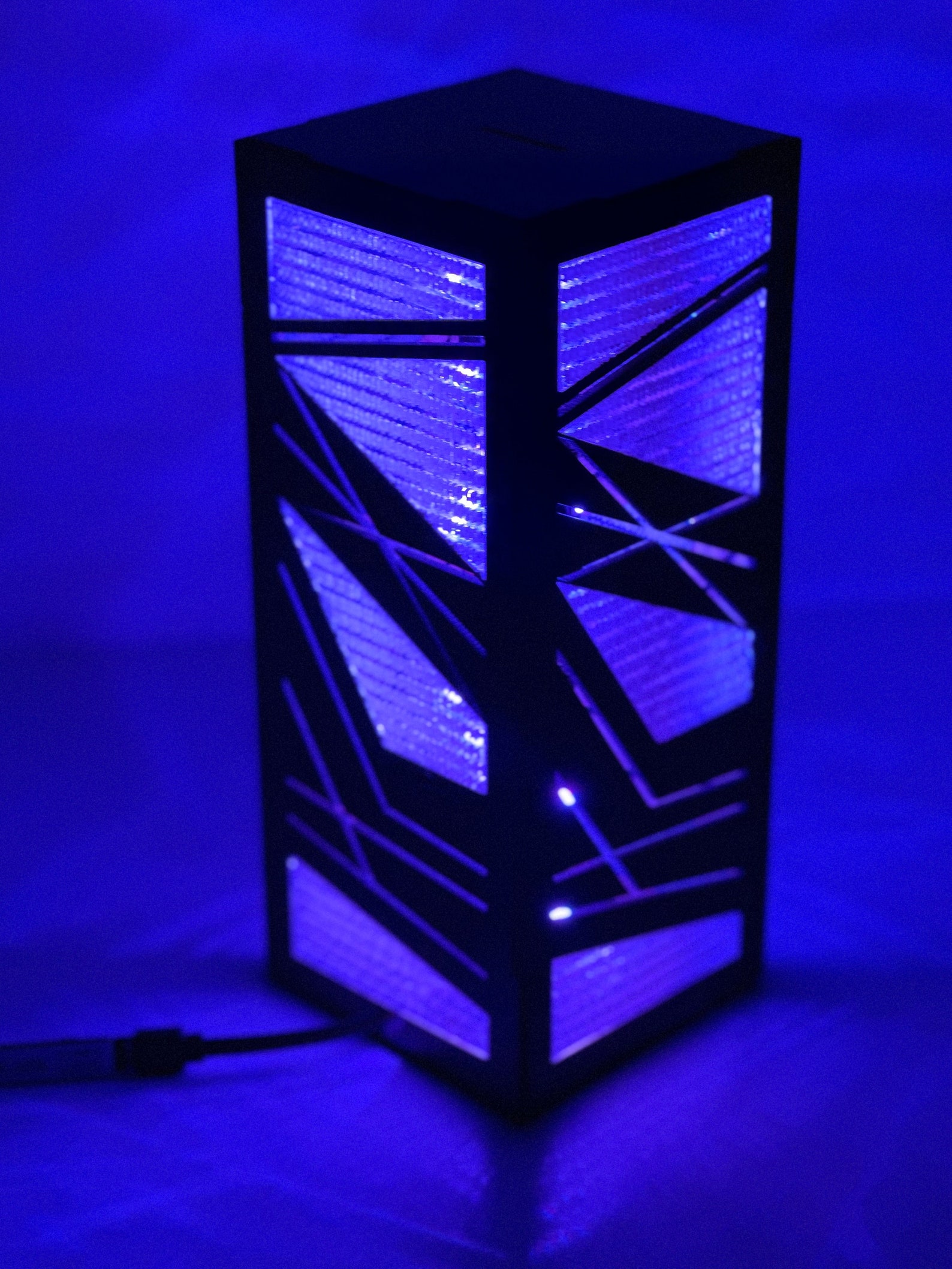 Gamer Binary Code Lamp-lantern Gift Gamer Room-numbers Matrix Lamp-desk ...