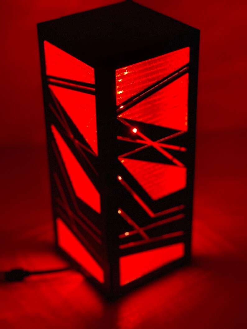 Gamer Binary Code Lamp-lantern Gift Gamer Room-numbers Matrix Lamp-desk ...
