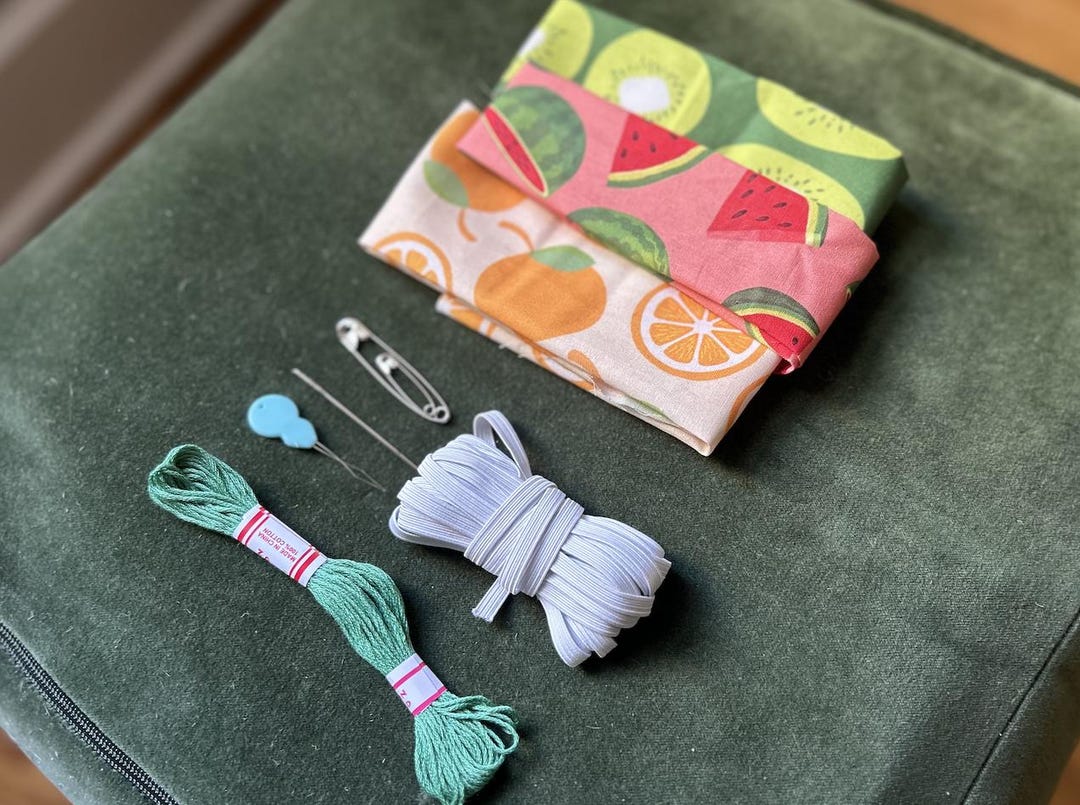 DIY Scrunchie Art Kit for All Ages - Customizable Fabric Scrunchie ...