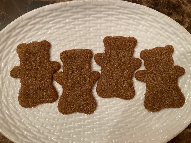 12 Brown Sugar Bear Ginger Cookies & Friends - Etsy