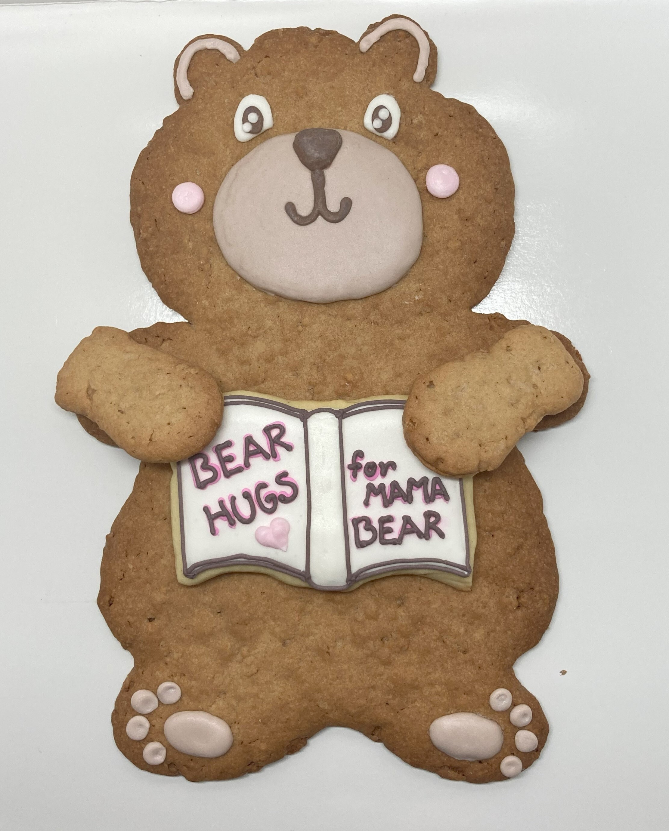 Jumbo Bear Cookie, Giant Cookies, Jumbo Cookies, Personalized Cookies ...