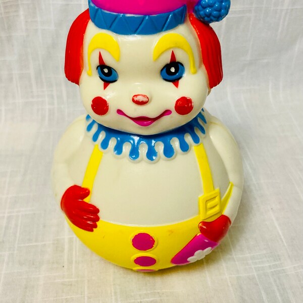 Roly Poly Clown - Etsy