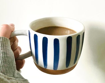 Striped Mugs | Etsy UK
