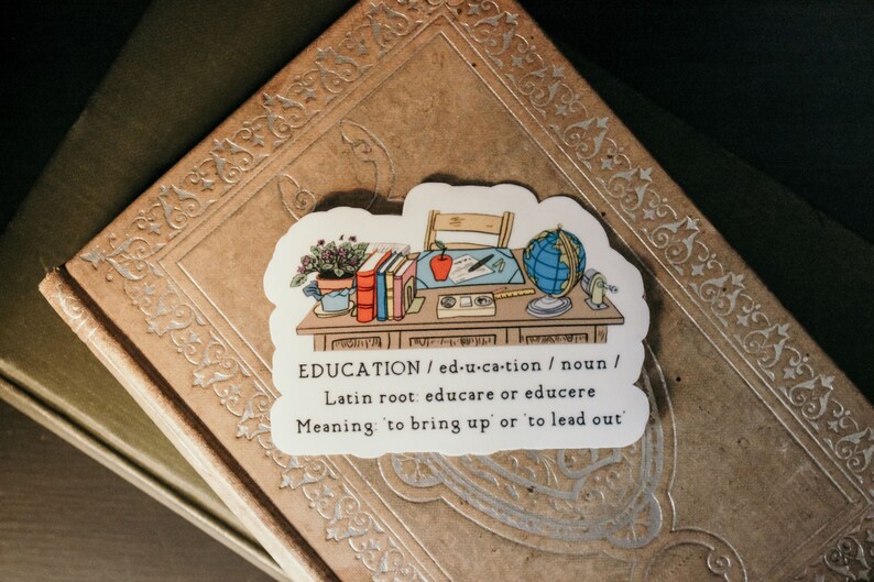 Education Decal Vinyl Sticker - Etsy