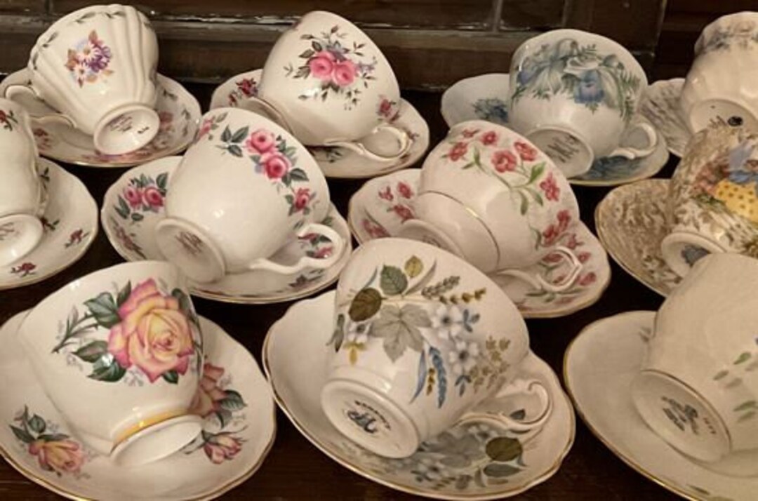 Lots and Lots of Teacups, Teacups, Teacups Vintage Afternoon Tea, High ...