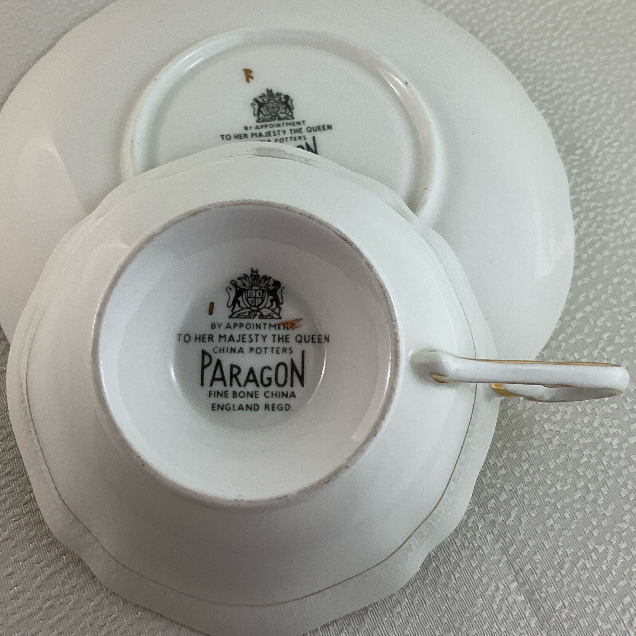 Beautiful Paragon Canadian Coat of Arms Pale Blue Teacup and - Etsy