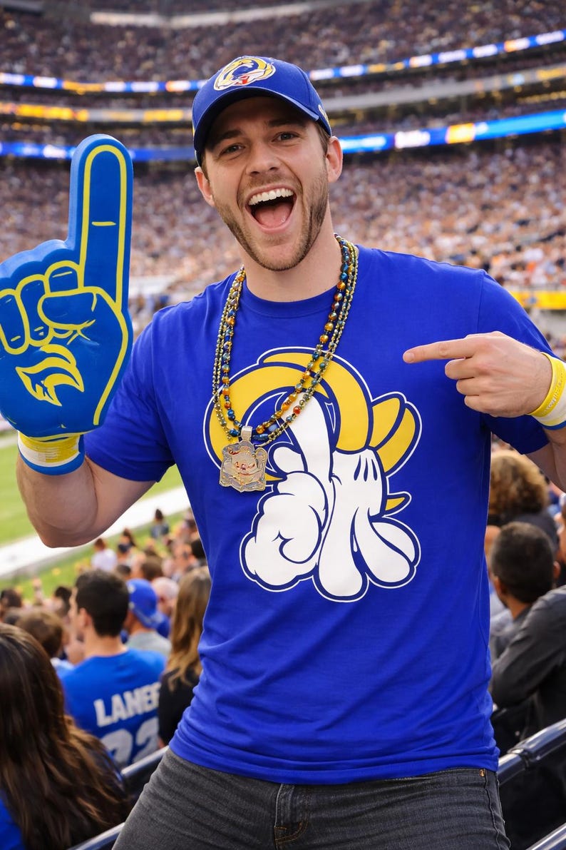 Rams Hand Sign PNG | Digital Download for CNC, Laser, Cricut - Etsy