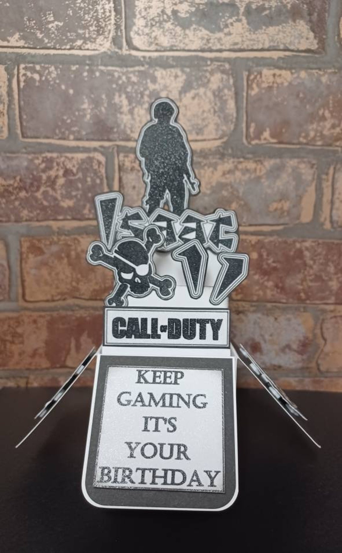 Call of Duty cod / Warzone 3d Box Birthday Card Personalised - Etsy