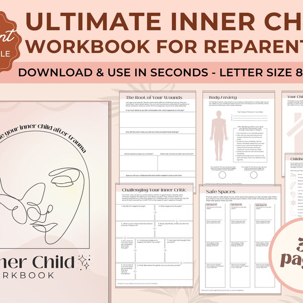 Trauma Workbook - Etsy