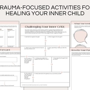 Inner Child Healing Workbook: Guided Journal Prompts, Therapy-inspired ...