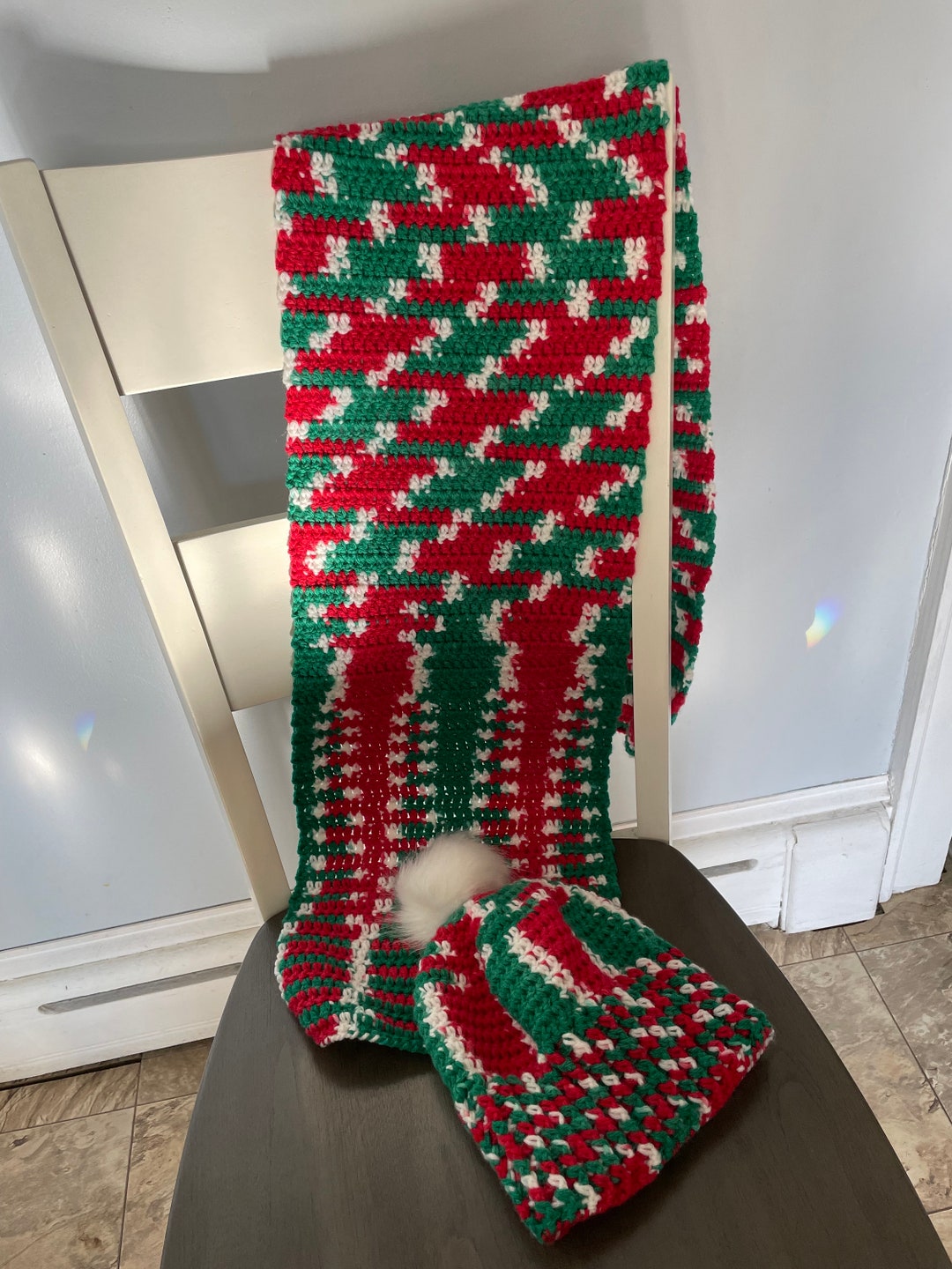 Adult Beanie and Scarf Combo - Etsy