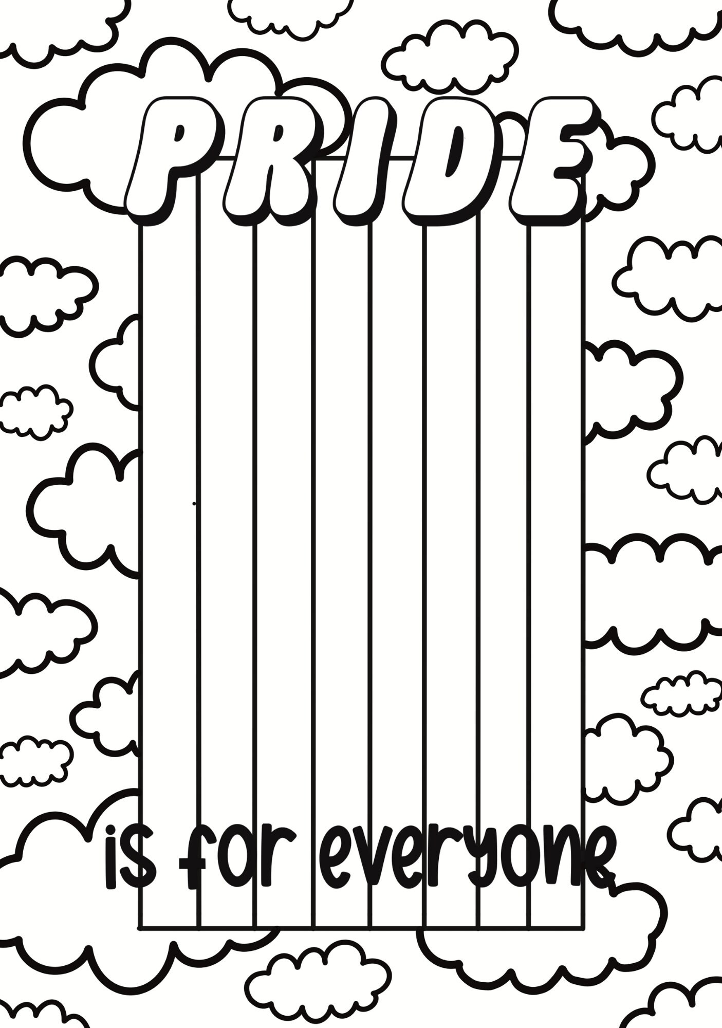 Pride Colouring Pages - LGBTQ Pride Colouring Pages, Pride in Colour ...