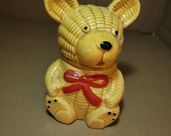 Teddy Bear Pot | Etsy