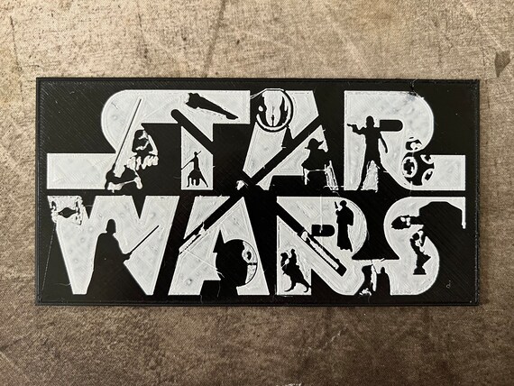 Star Wars Shield With Star Wars Character - Etsy