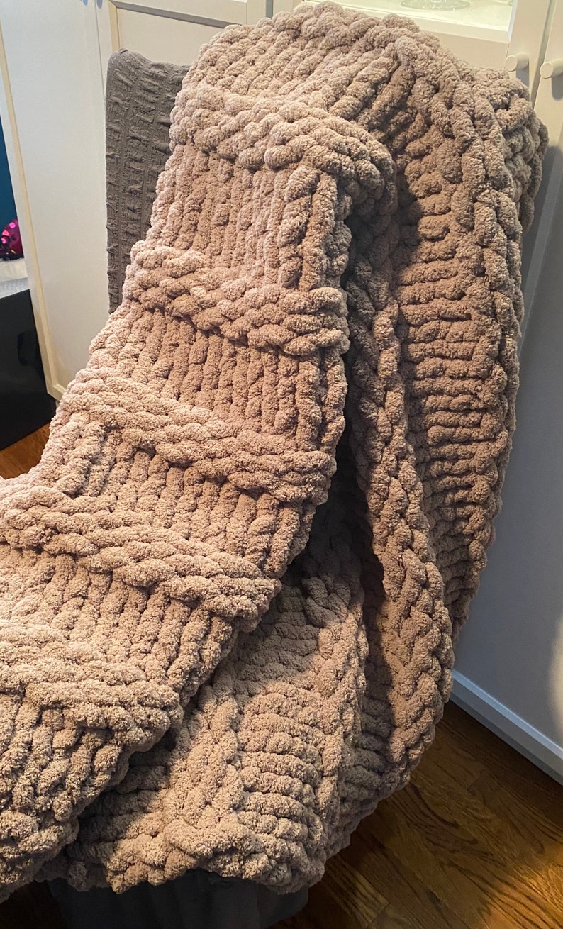 Big Blanket, Weighted Blanket, Hand Knitted, Hand Crafted Blanket ...