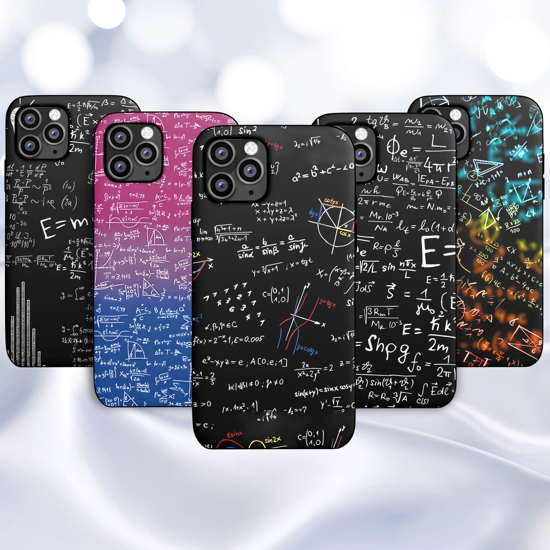 Funny Maths and Physics Design Protective Cover for iPhone 15 14 13,12 ...