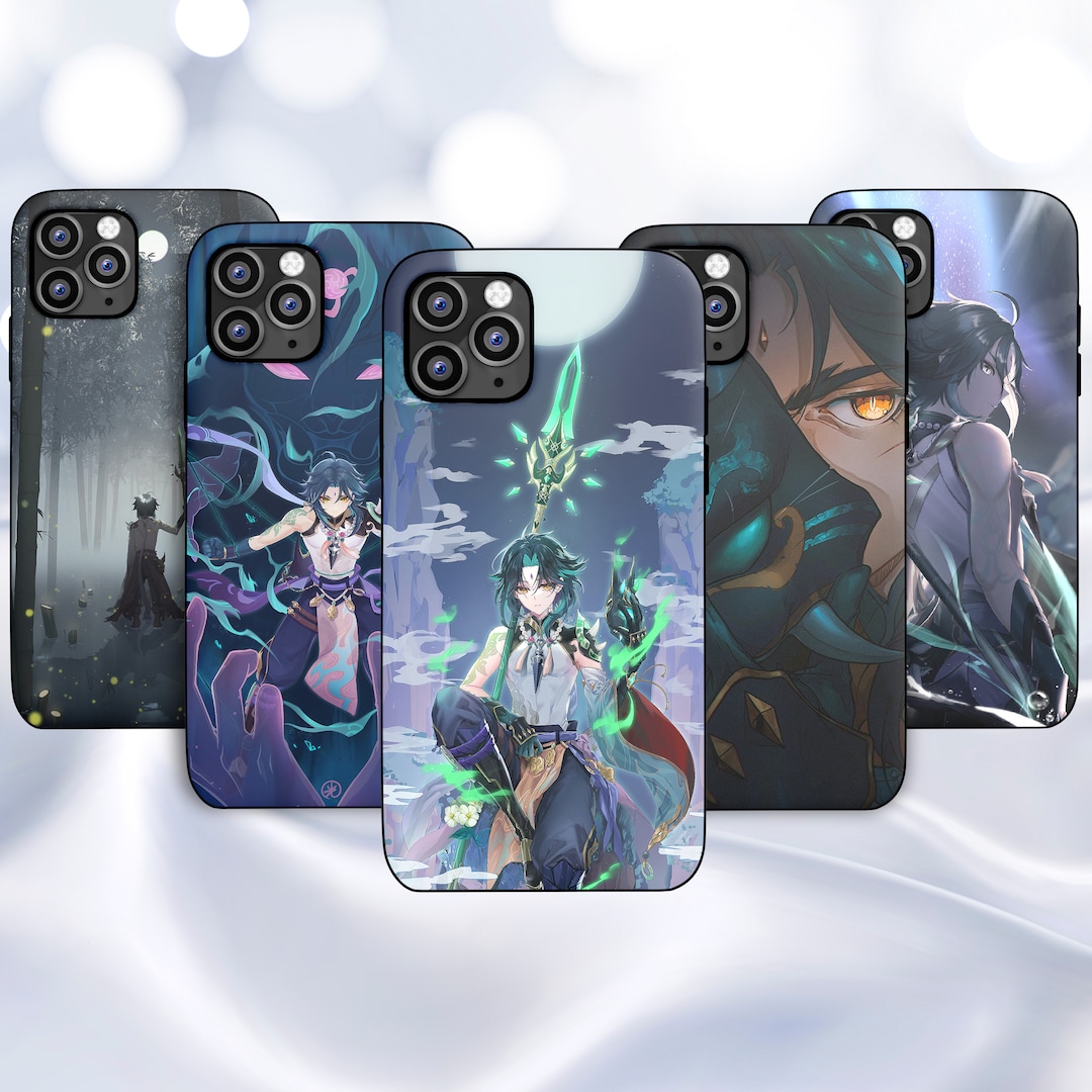 Xiao Genshin Impact Fan Art Phone Case for iPhone 15 14 13 12 11 X XS ...