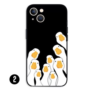 Meme Secret Goose Phone Case Fit for iPhone 15 14 13 12 11 XR XS X 8 7 ...