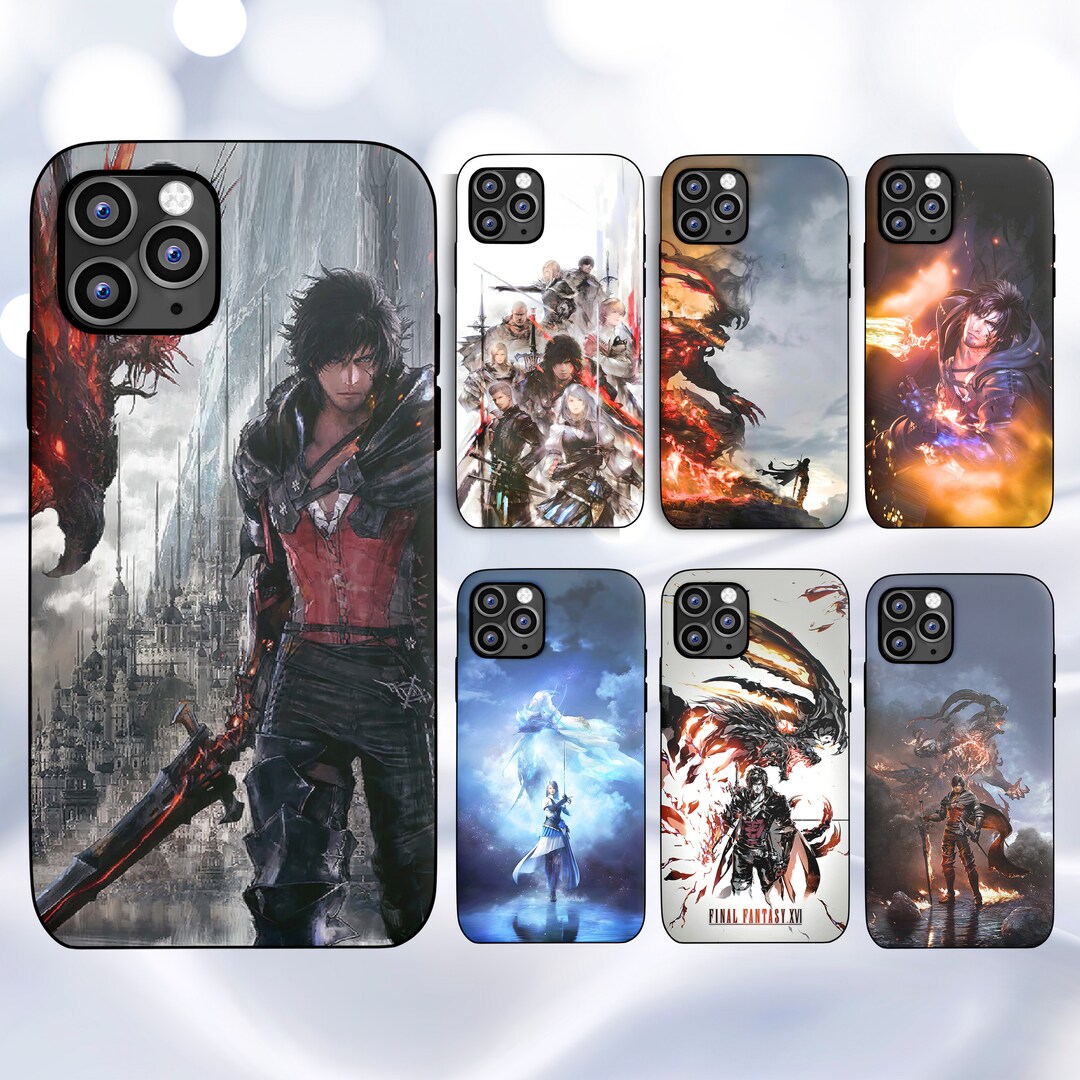 Final Fantasy XVI Fan Art Collection Phone Case for iPhone 14 13 12 11 ...