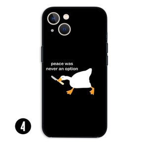 Meme Secret Goose Phone Case Fit for iPhone 15 14 13 12 11 XR XS X 8 7 ...
