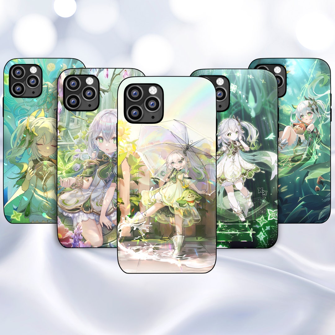 Nahida Genshin Impact Fan Art Phone Case for iPhone 15 14 13 12 11 X XS ...