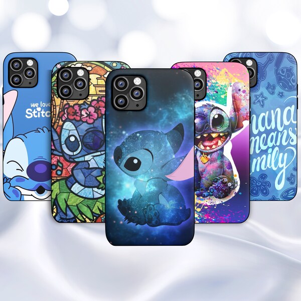 Stitch Galaxy Phone Case - Etsy