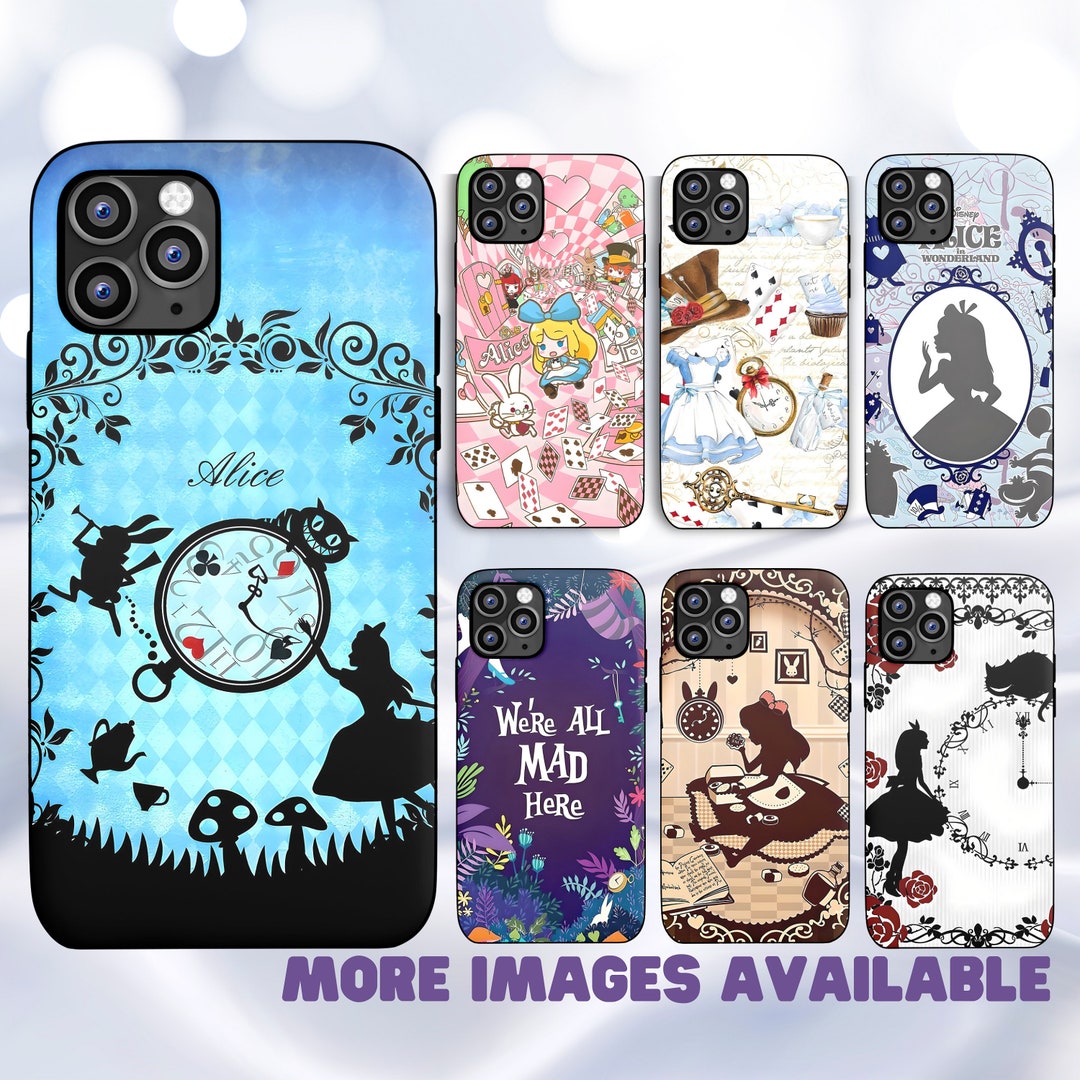 Alice in Wonderland Cheshire Cat Protective Case for Samsung S24 S23 ...