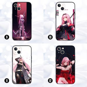 Mori Calliope Hololive EN Fan Art Phone Case for iPhone 15 14 13 12 11 ...